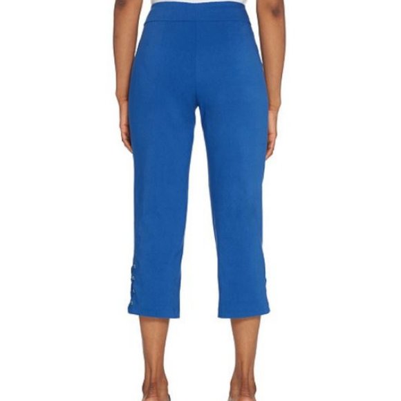 Joan Rivers | Pants & Jumpsuits | Joan Rivers Petite Cropped Pants Lace ...